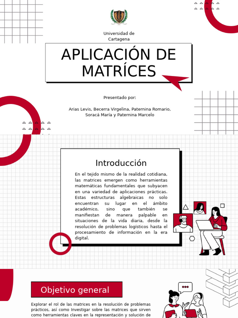 Presentación - TCC Matemáticas III | PDF | Matemáticas | Matriz (Matemáticas)