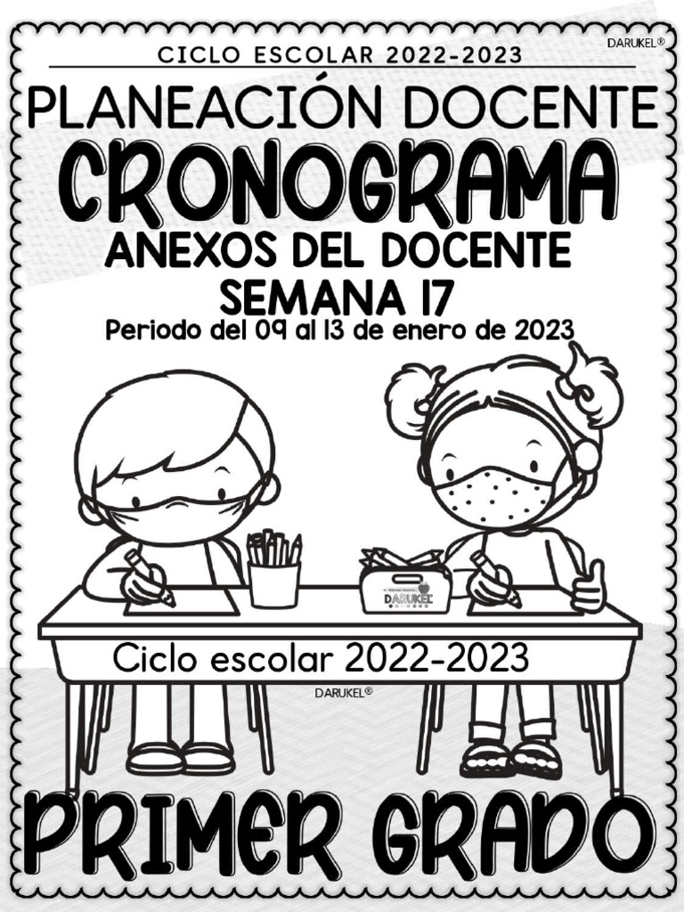 1° Sem17 Anexos Planeación Docente Darukel | PDF