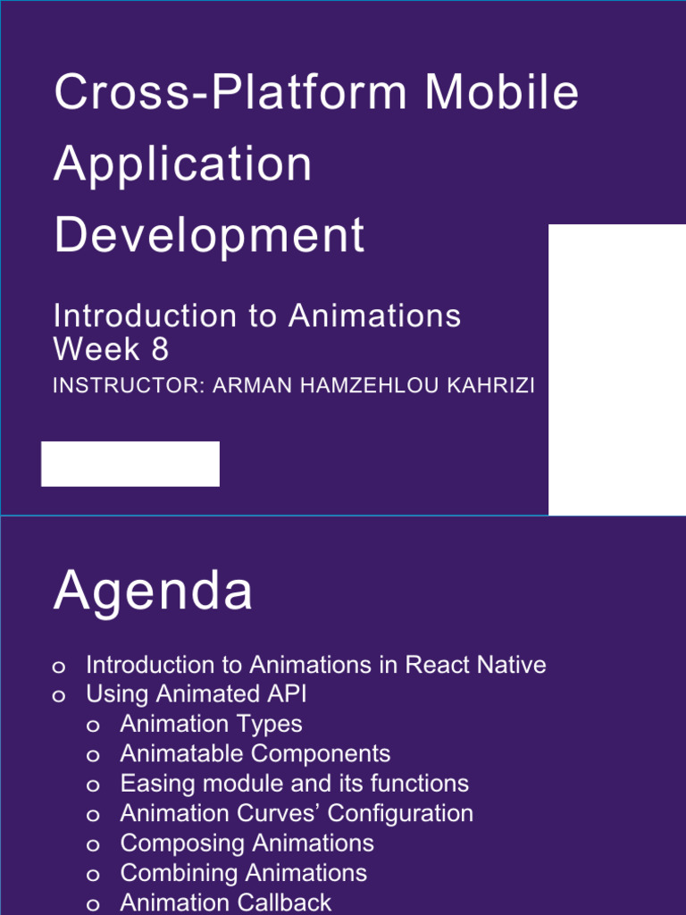 Week8_Animations | PDF