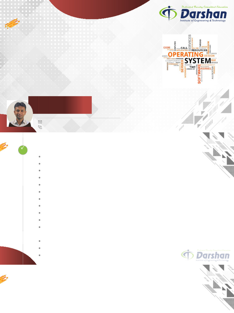 OS UNIT 1 | PDF | Computer Data Storage | Operating System