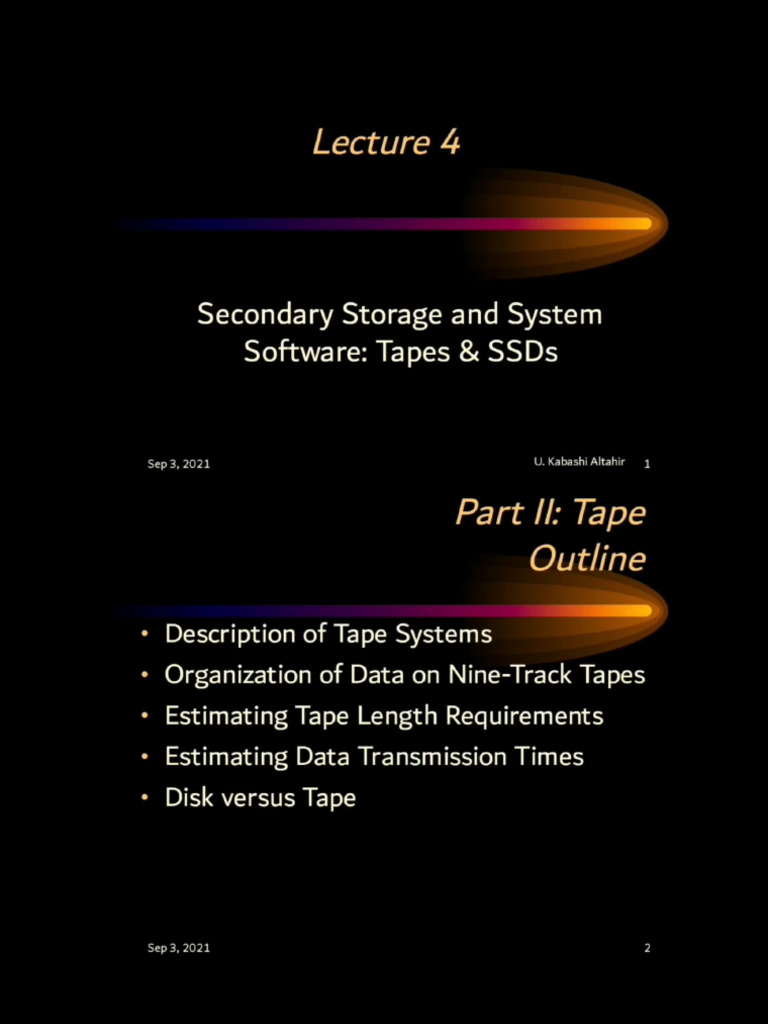 Lecture 4 | PDF
