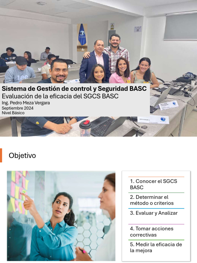 Sim - Evaluación de La Eficacia Del SGCS BASC Sep24V1.5 | PDF ...