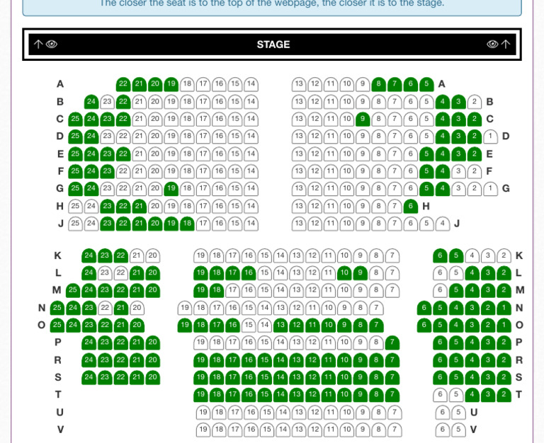 Hart House Theatre Seating Plan | PDF