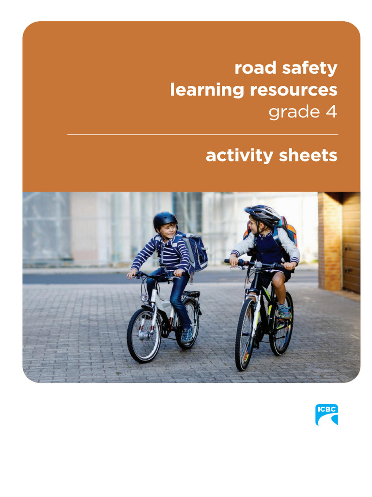 Road Safety Handout - Grade 4 | PDF
