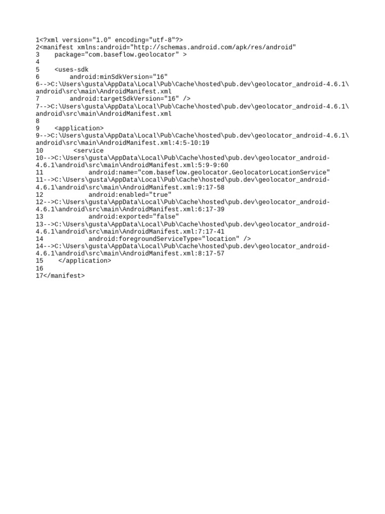 Manifest Merger Blame Debug Report | PDF