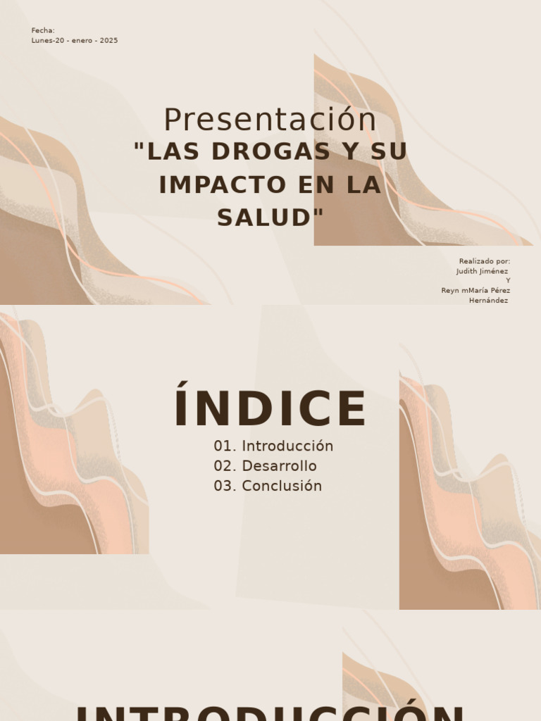 Presentación Diapositivas Propuesta Proyecto Orgánico Marrón y Beige_20250117_211444_0000 | PDF ...