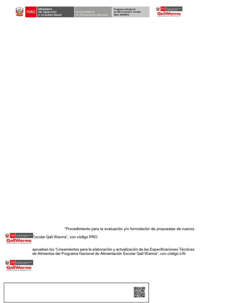 R.D.E N°d000768-2023-Midis-Pnaeqw-De | PDF | Alimentos | Harina