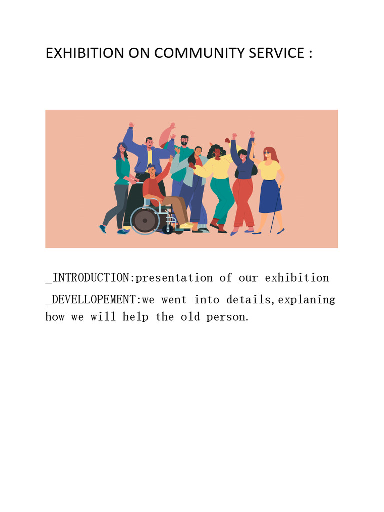 Community Service | PDF