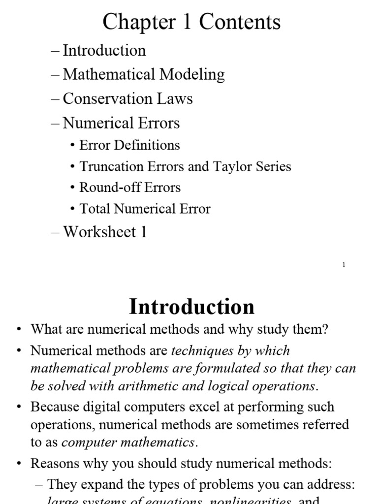 Numeric Chap One - Copy | PDF | Force | Teaching Mathematics