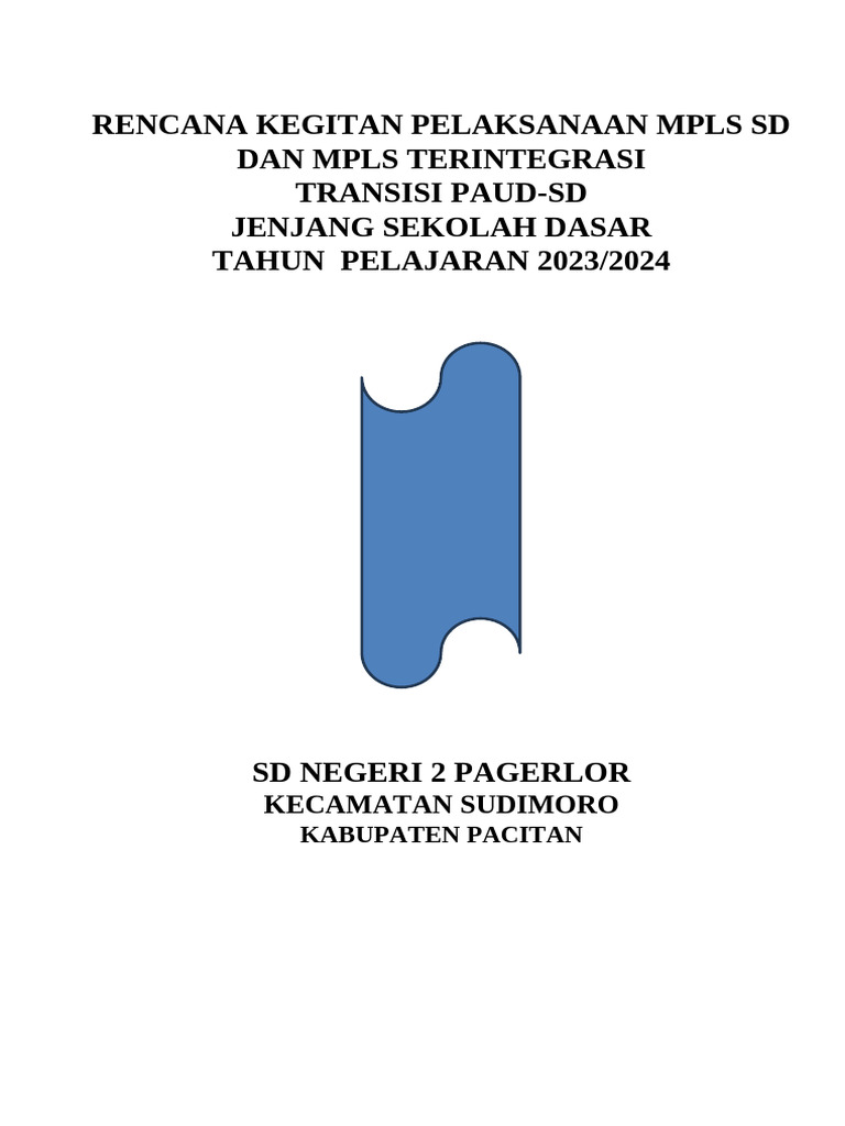 2._Rencana_Kegiatan_MPLS_Transisi_PAUD-SD_2023-2024[1] | PDF
