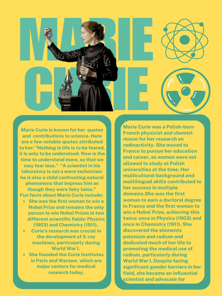 Marie Curie | PDF