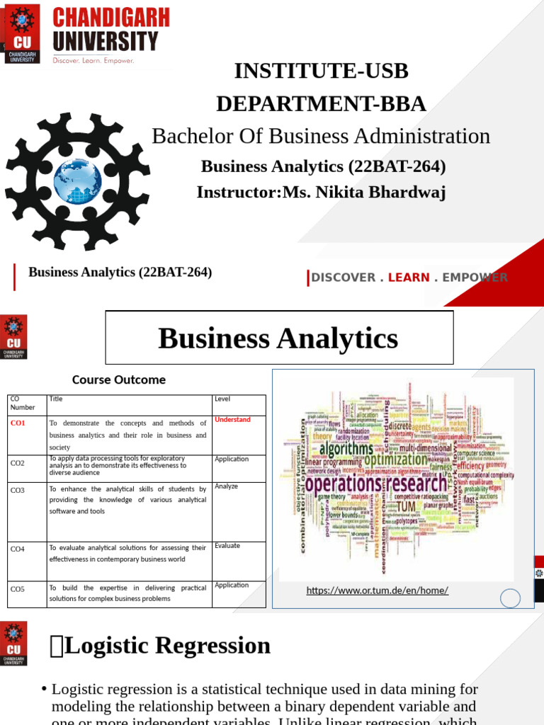 Lecture 1.1 1.2 | PDF | Logistic Regression | Cluster Analysis