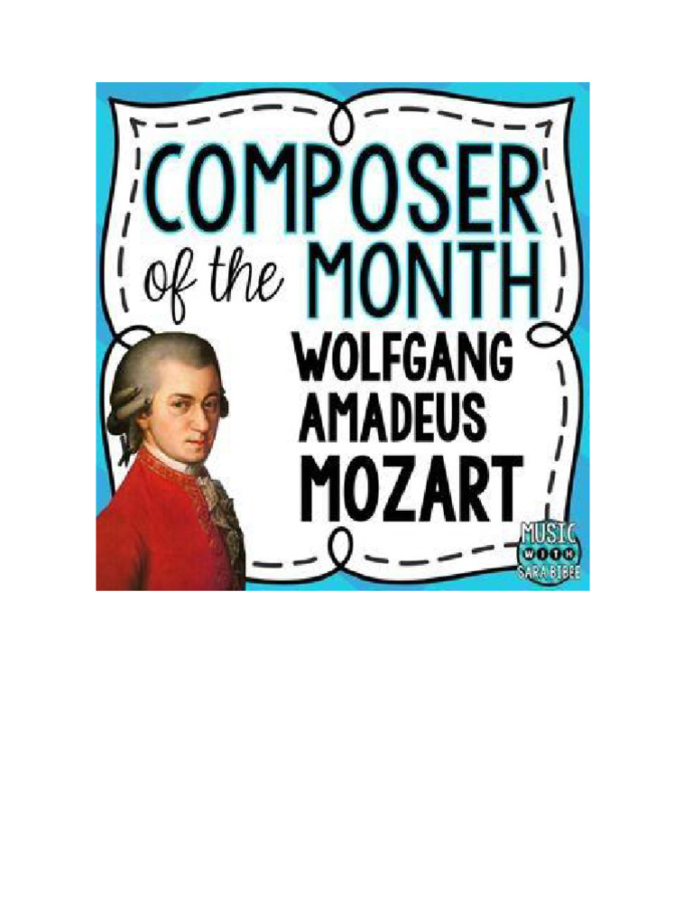 Mozart Poster | PDF