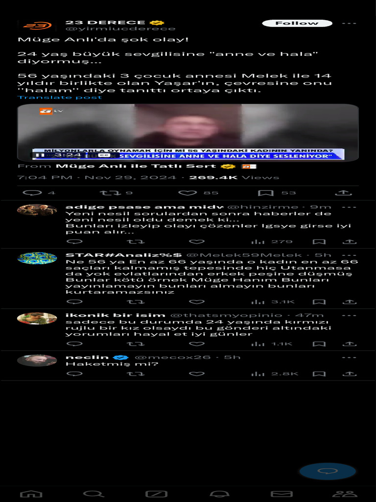 23 DERECE On X Müge Anlı'Da Şok Olay! 24 Yaş Bü | PDF