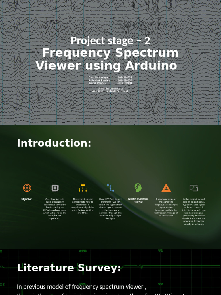 Final Year Project Ppt-1 | PDF | Fast Fourier Transform | Discrete ...