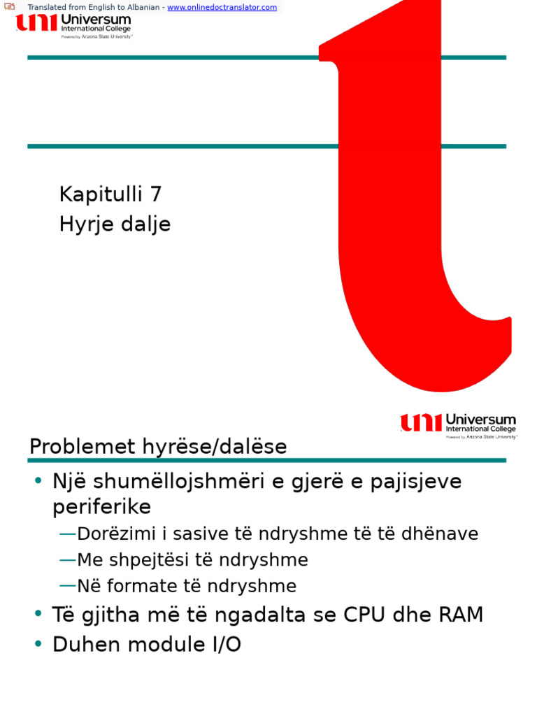 07 Input Output - En.sq | PDF