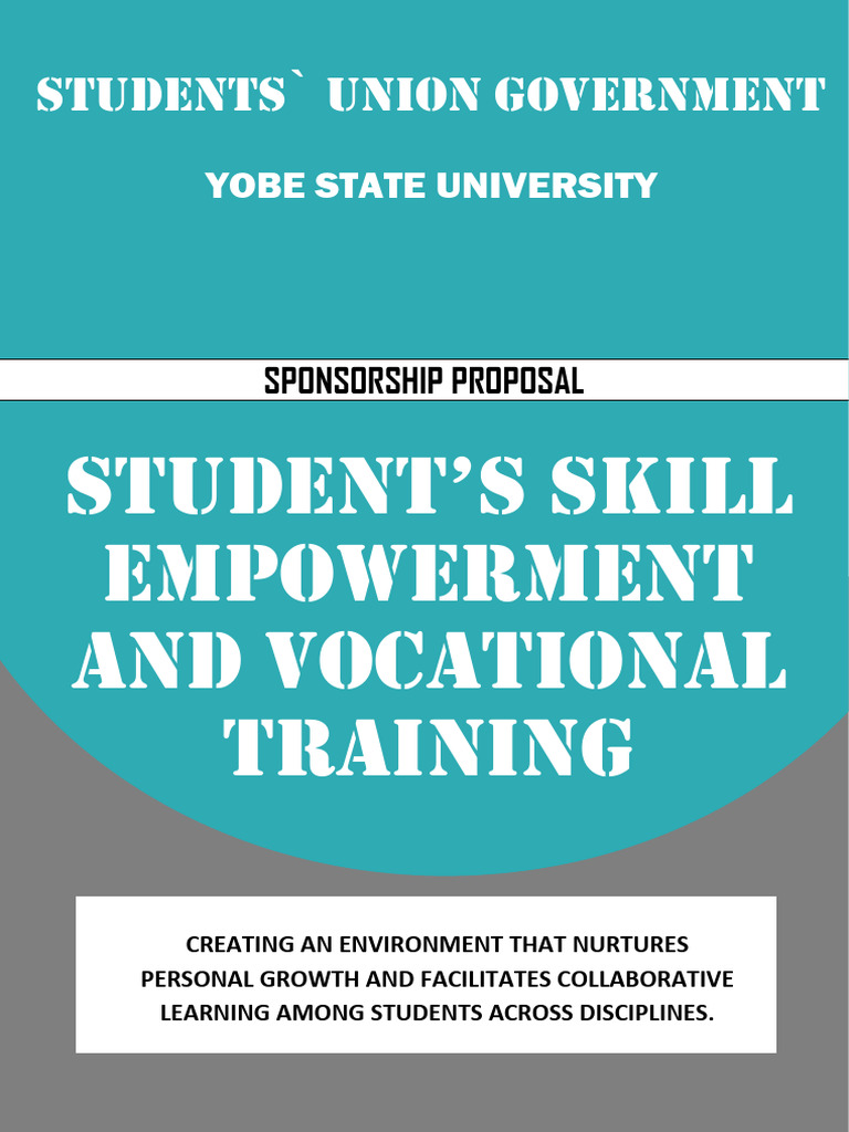 SUG student empowerment program | PDF | Entrepreneurship | Empowerment