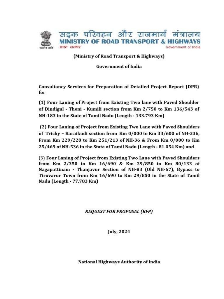 Request For Proposal (RFP) | PDF | Joint Venture | Exchange Rate