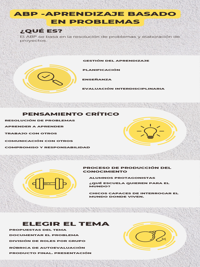 Aprendizaje Basado en Problemas | PDF