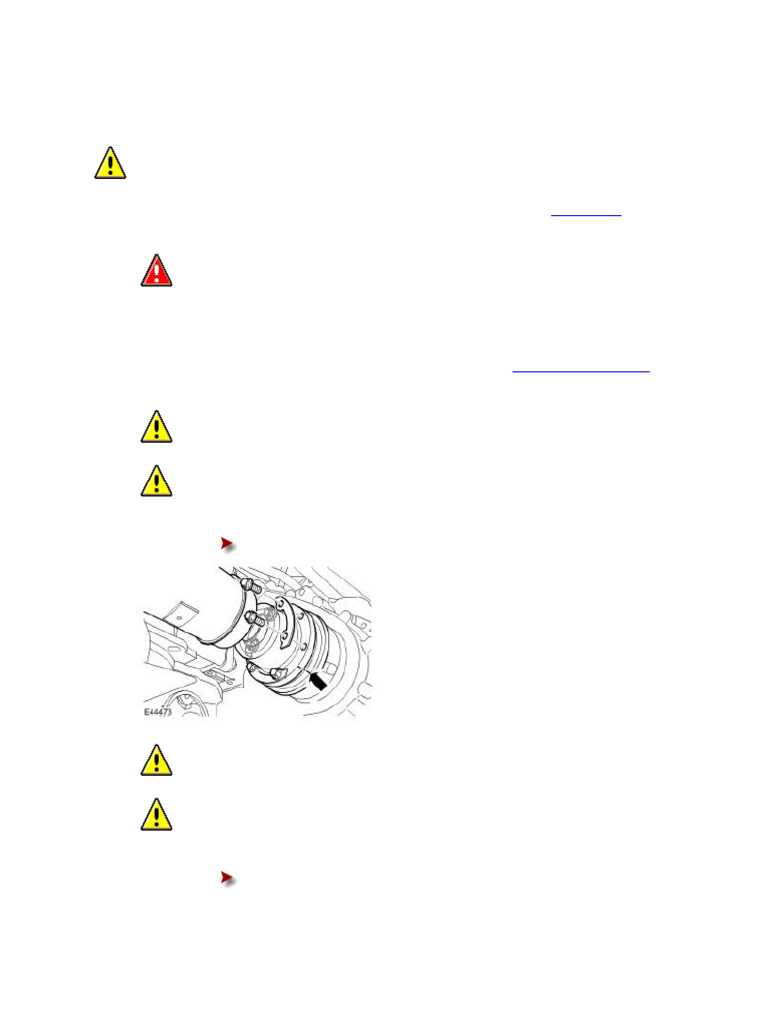 Front Driveshaft Removal and Installation Guide | PDF | Axle | Vehicle Parts