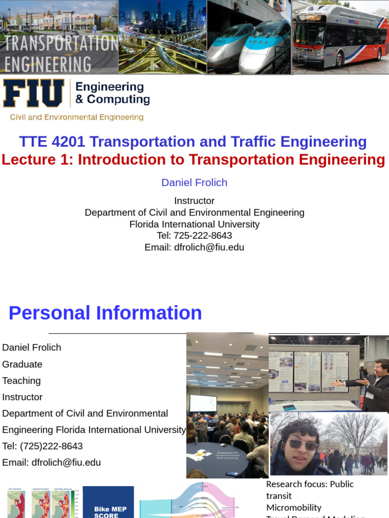Transportation Engineering Course | PDF | Public Transport | Transport