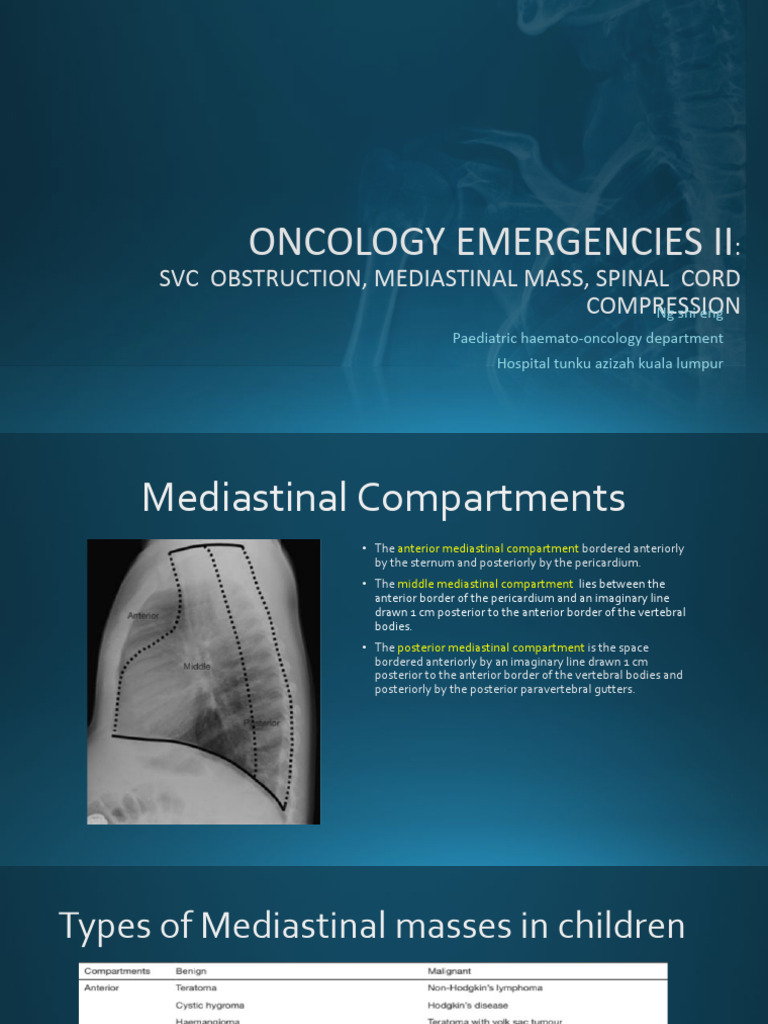 Oncology Emergencies II Final | PDF | Medical Specialties | Diseases ...