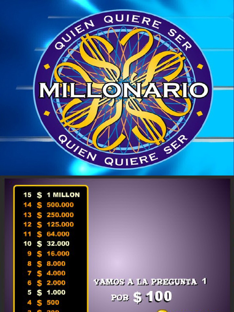 ¿Quien Quiere Ser Millonario | PDF