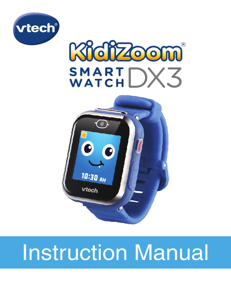 80-549000 VTech KidiZoom Smartwatch DX3-Instruction Manual | PDF | Mac ...