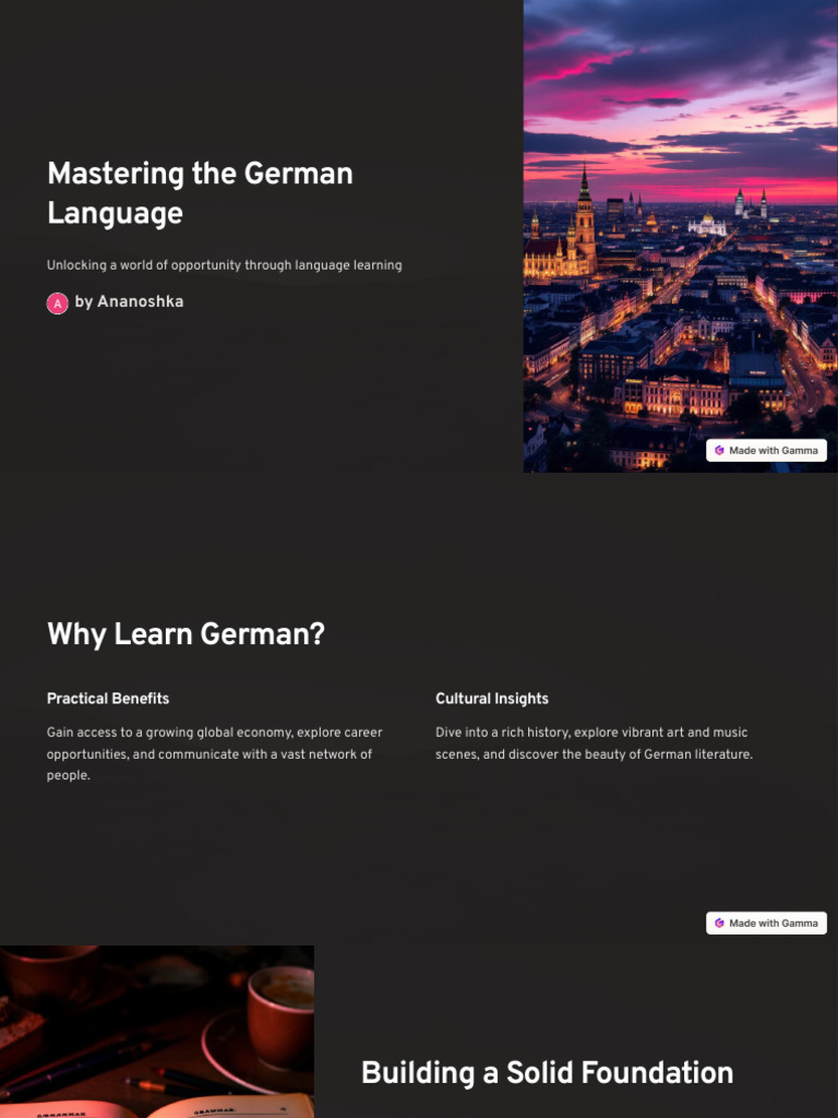 German | PDF | German Language | Word