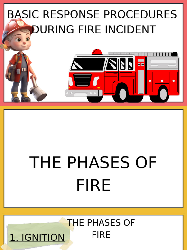Fire Incident Response Procedures Guide | PDF | Combustion | Fires