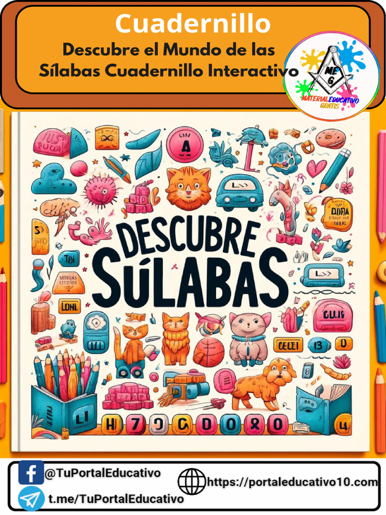 Descubre El Mundo de Las Sílabas Cuadernillo Interactivo ...