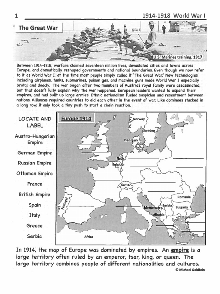 Wwi Stations Resources | PDF