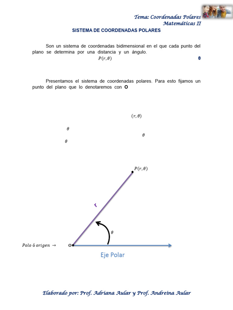 Sistema de Coordenadas Polares_Final | PDF | Sistema coordinado | Geometría