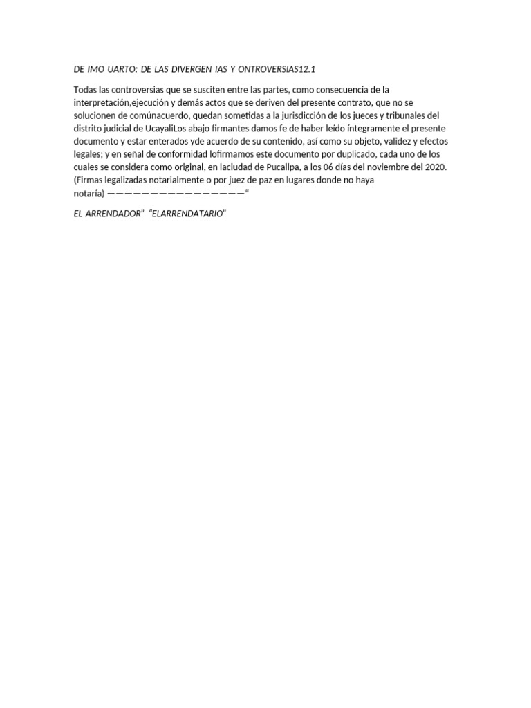 Acuerdo | PDF