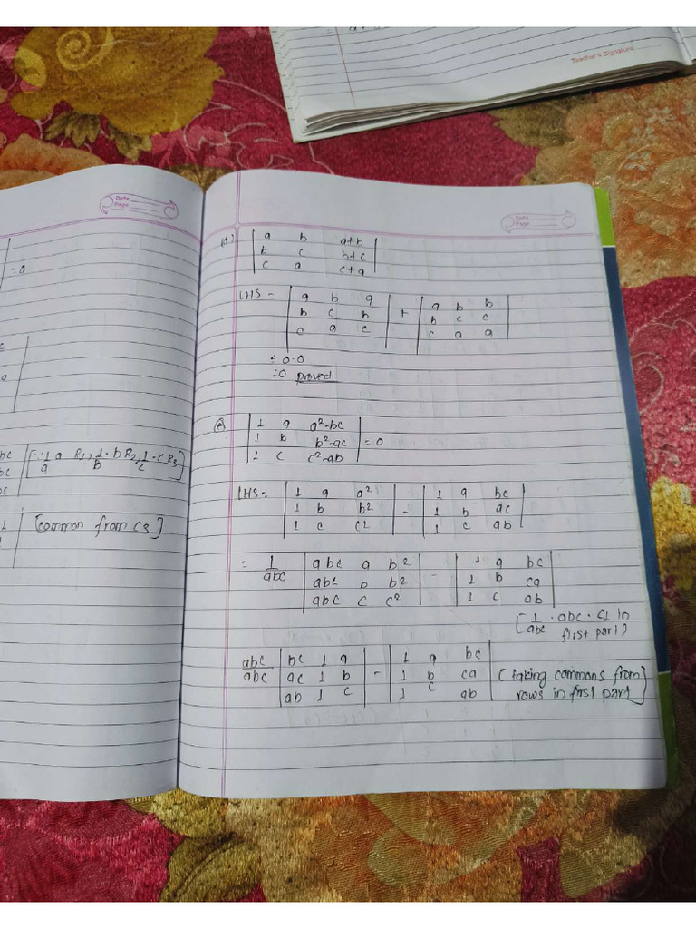Maths Note | PDF