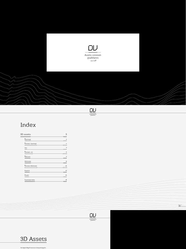 Assets Creation Guide_1.98 | PDF | Texture Mapping | 3 D Computer Graphics