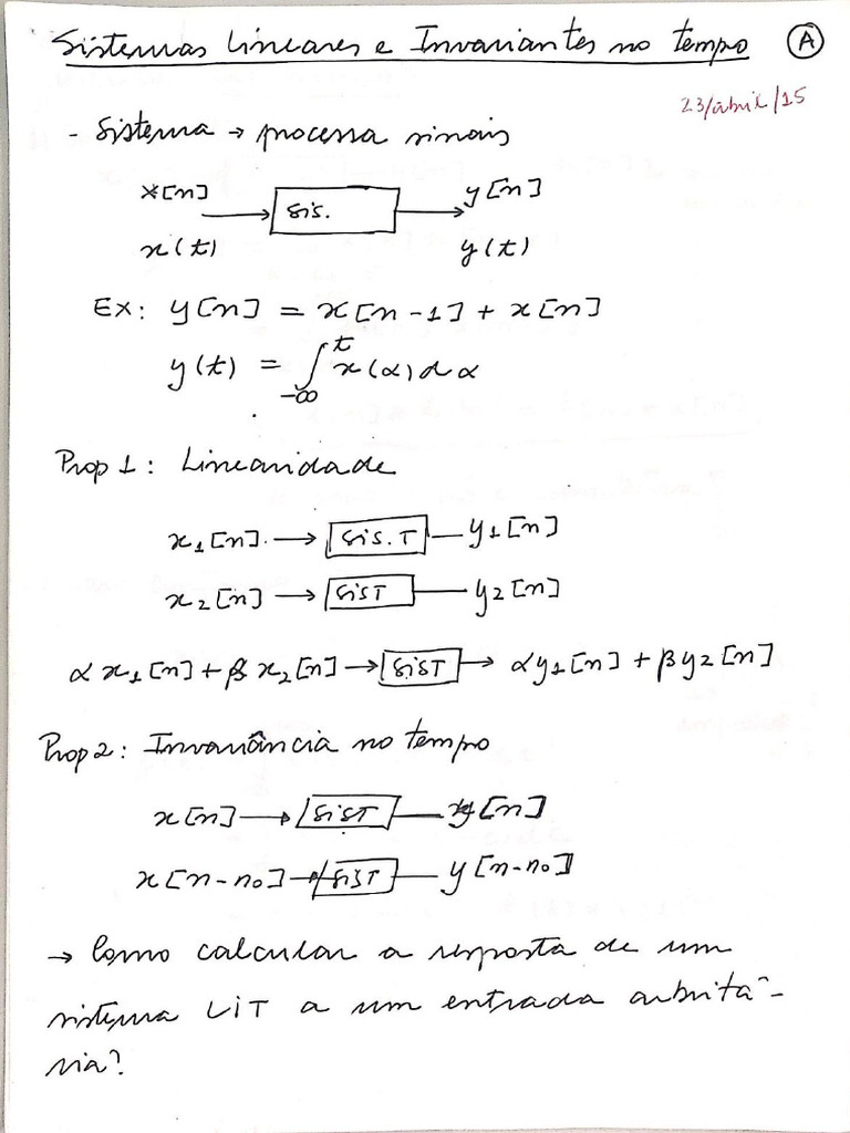 Sist Linear Conv | PDF