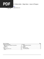 PD2 Runeword Weapon Grid Guide | PDF | Melee Weapons