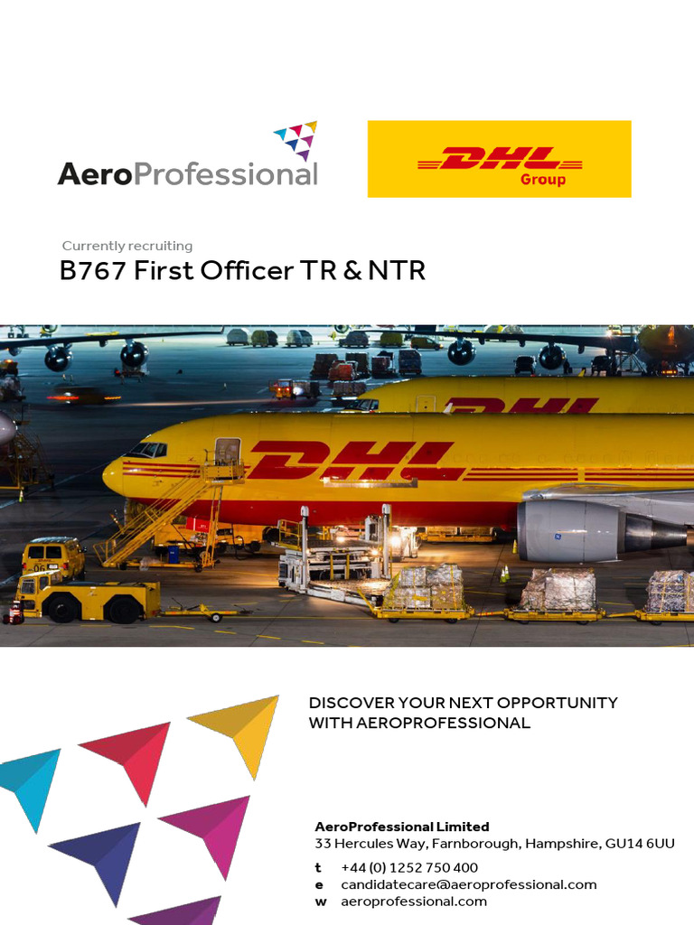 DHL Bahrain Pilot Job Opportunities | PDF | Cost Of Living | Aviation