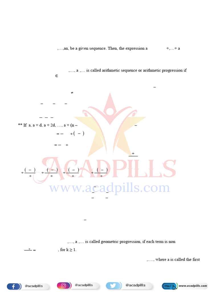 Understanding Sequences and Series | PDF | Sequence | Area