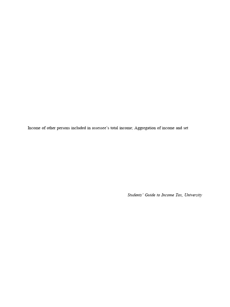 Income Tax Law and Practice Overview | PDF