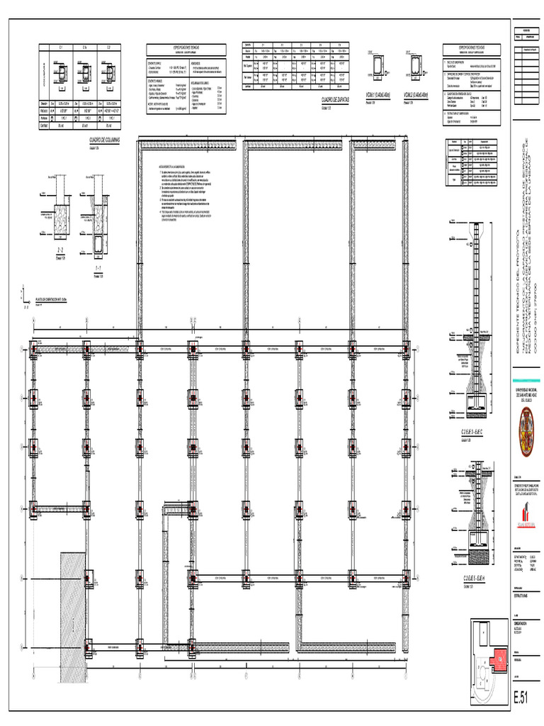 Estructuras BLOQUE EF | PDF