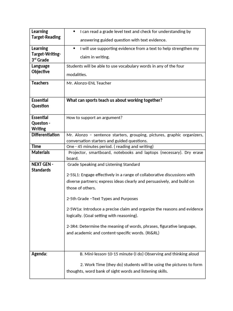 3rd Grade Reading and Writing Strategies | PDF | Behavior Modification ...