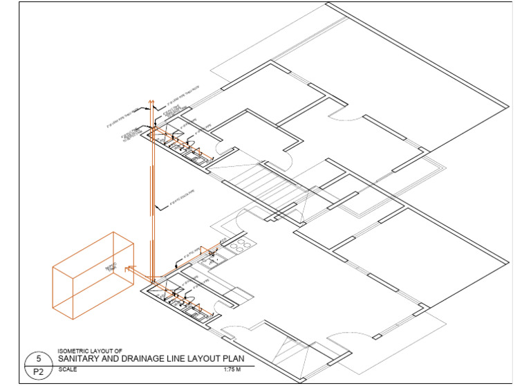 Residential Plumbing Layout Plan | PDF