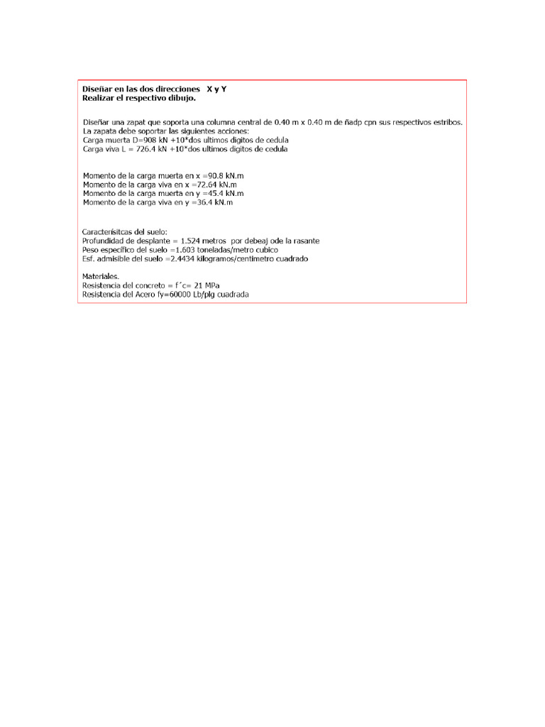 Examen de Estructuras 3A | PDF