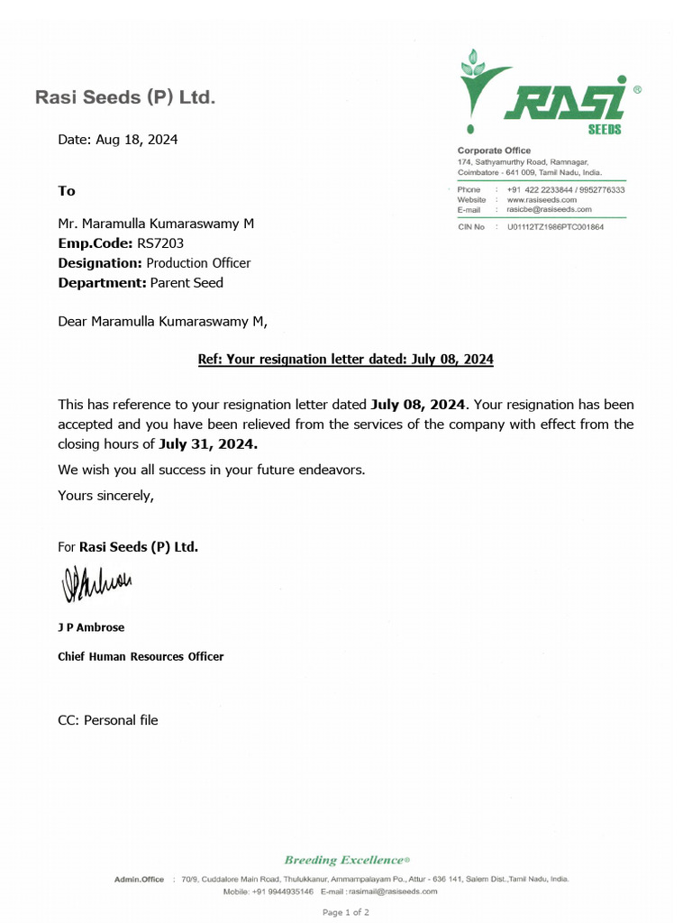 Reliving Order | PDF