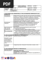 DLL Matatag - Filipino 4 Q4 W6 | PDF