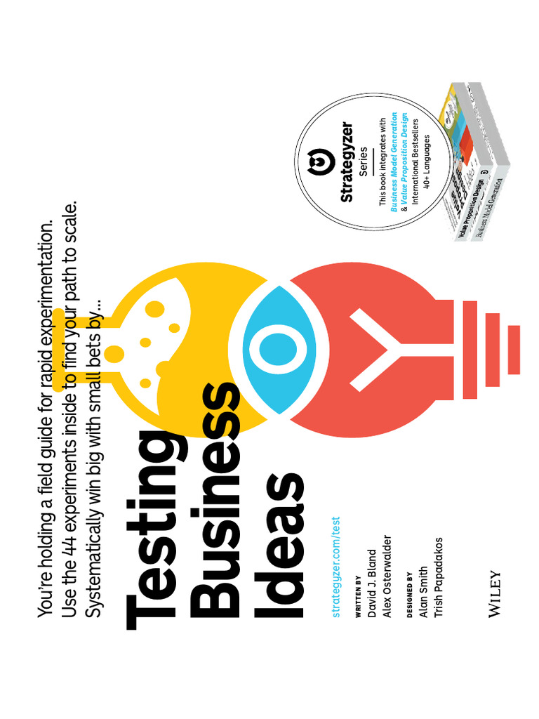 Strategyzer-Books-Testing-Business-Ideas-Teaser Tabloide | PDF ...