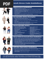 Employee Dress Code | PDF | Trousers | Shirt