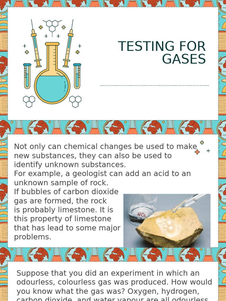 07 - Testing For Gases Presentation | PDF